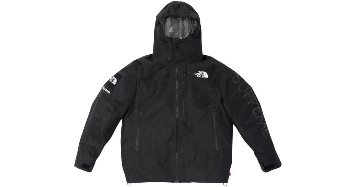 Supreme X The North Face Split Taped Seam Shell Jacket in Black for Men ...