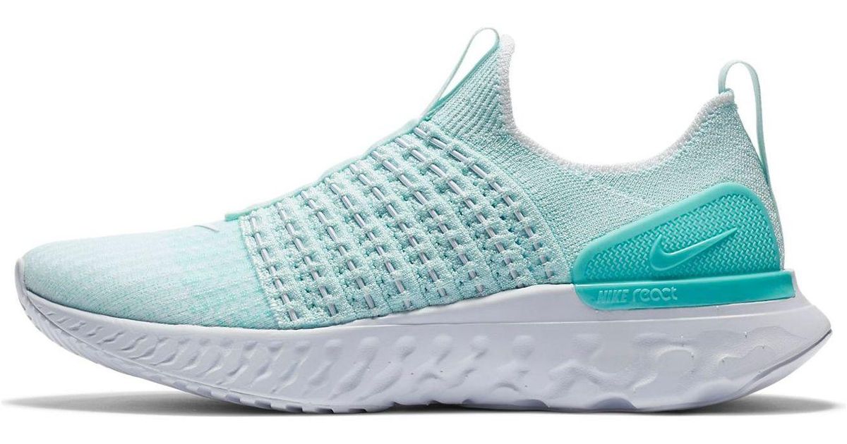 Nike (Wmns) React Phantom Run Flyknit 2 Tint Aurora' in Blue | Lyst