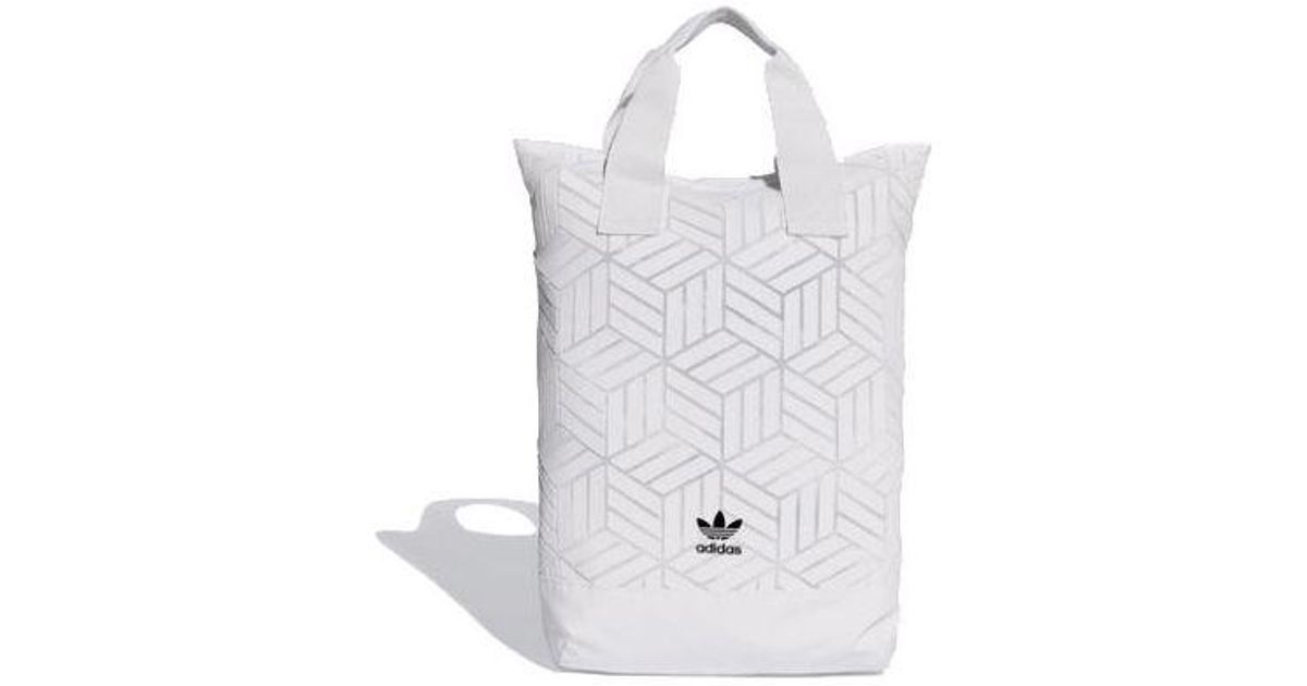 adidas Originals X Issey Miyake 3D Roll Top Backpack in White | Lyst UK