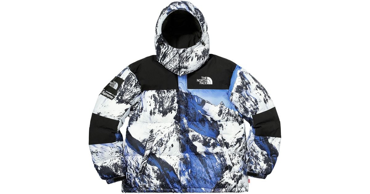 Supreme X The North Face Mountain Baltoro 700 Fill Down Jacket in Blue for Men | Lyst UK