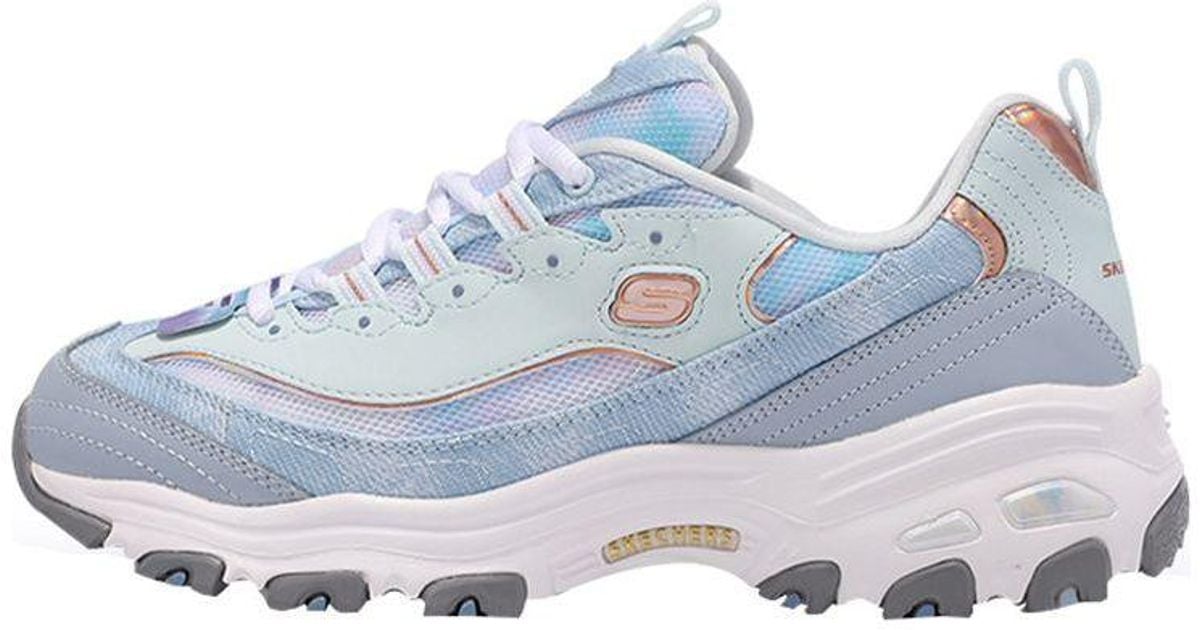 Skechers D Lites Sneakers Light-blue | Lyst