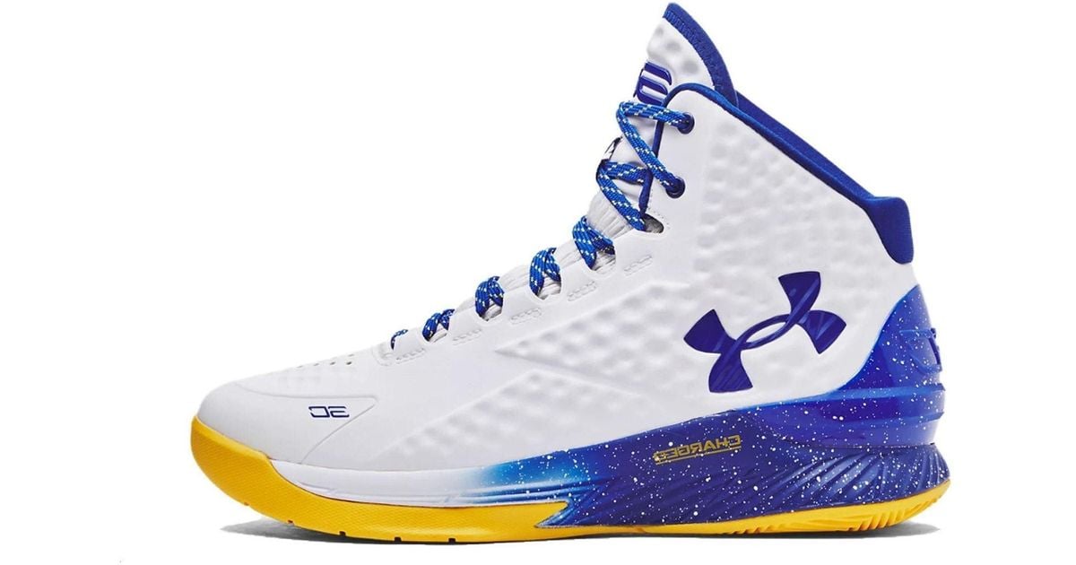 Under Armour Curry 1 'Dub Nation' in Blue for Men | Lyst