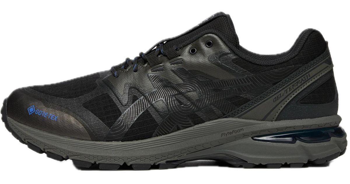 Asics Gel-Terrain Gore-Tex 'Graphite Gunmetal' in Black for Men | Lyst