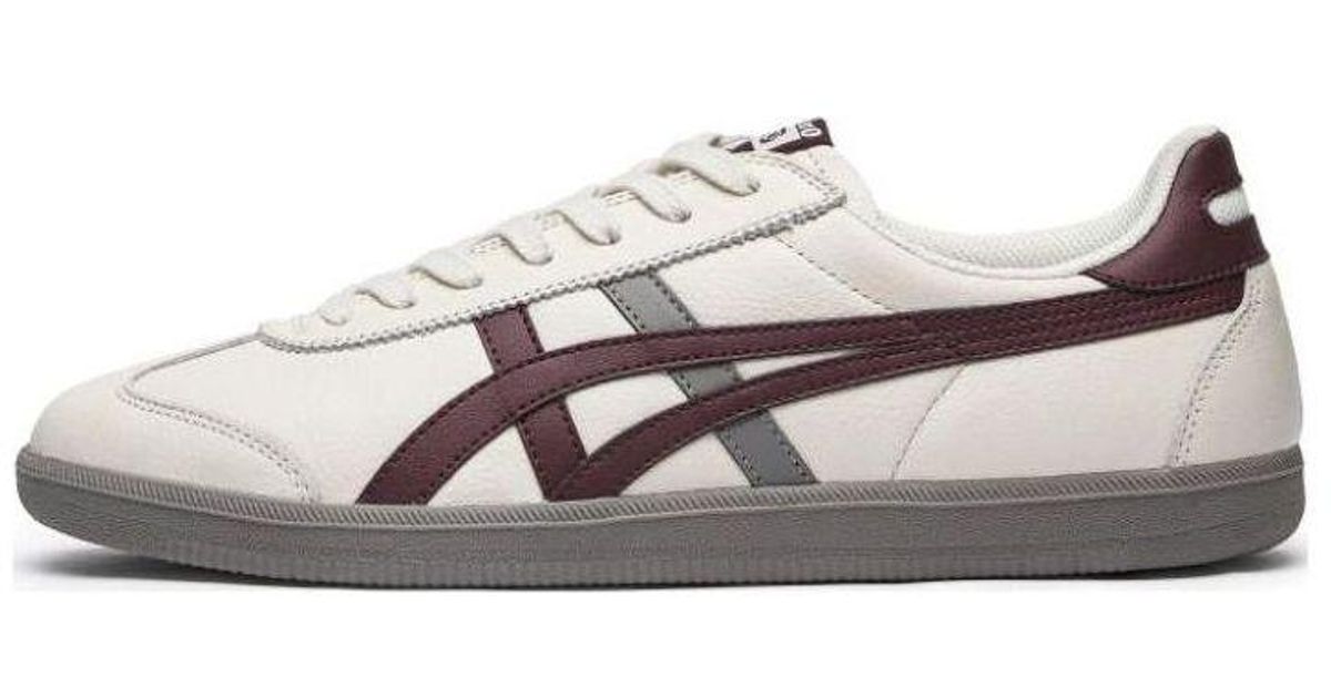 Onitsuka Tiger Tokuten Burgundy' in White for Men | Lyst