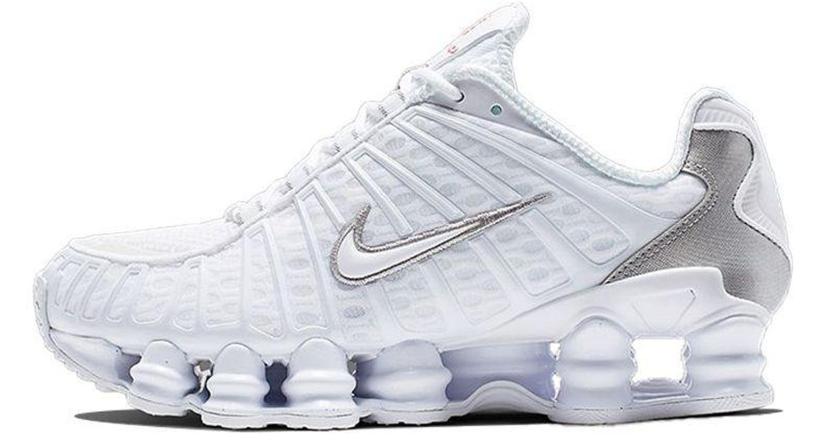 Nike Shox Tl 'white Silver' | Lyst