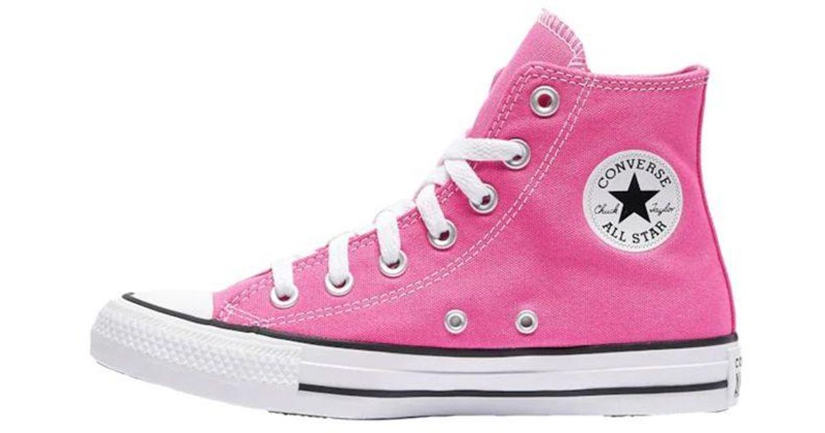 Converse Chuck Taylor All Star High 'Smiley in Pink for Men | Lyst