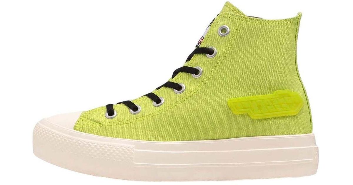 Converse Chuck Taylor All Star Plts Hi 'The Powerpuff Girls Buttercup ...