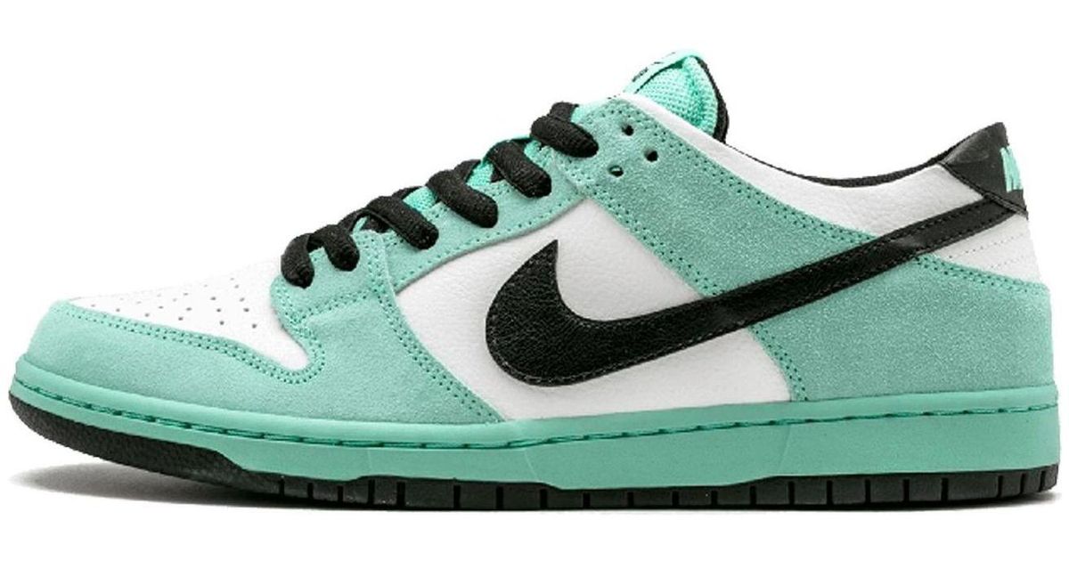 Nike Sb Dunk Low 'Sea Crystal' in Green for Men | Lyst