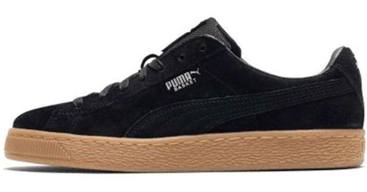 PUMA Basket Classic Weatherproof in Blue for Men | Lyst