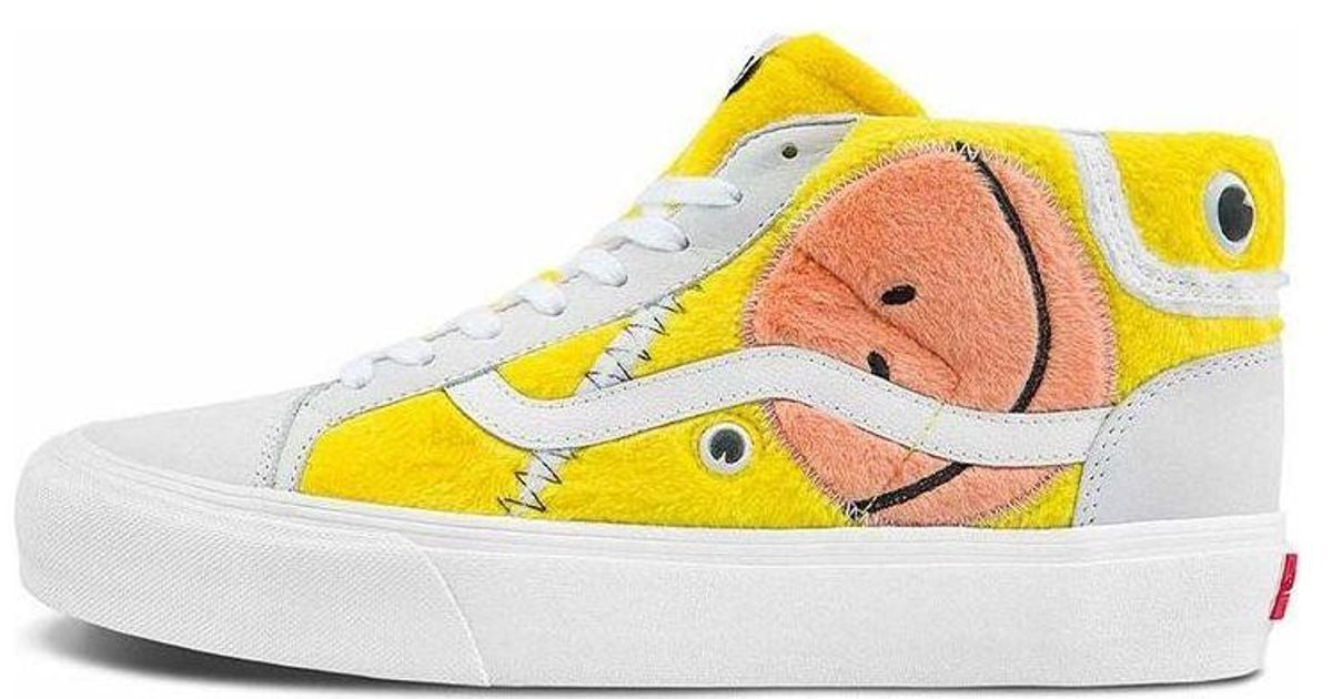 Vans Mid Zoo Skool Vlt Lx in Yellow for Men | Lyst