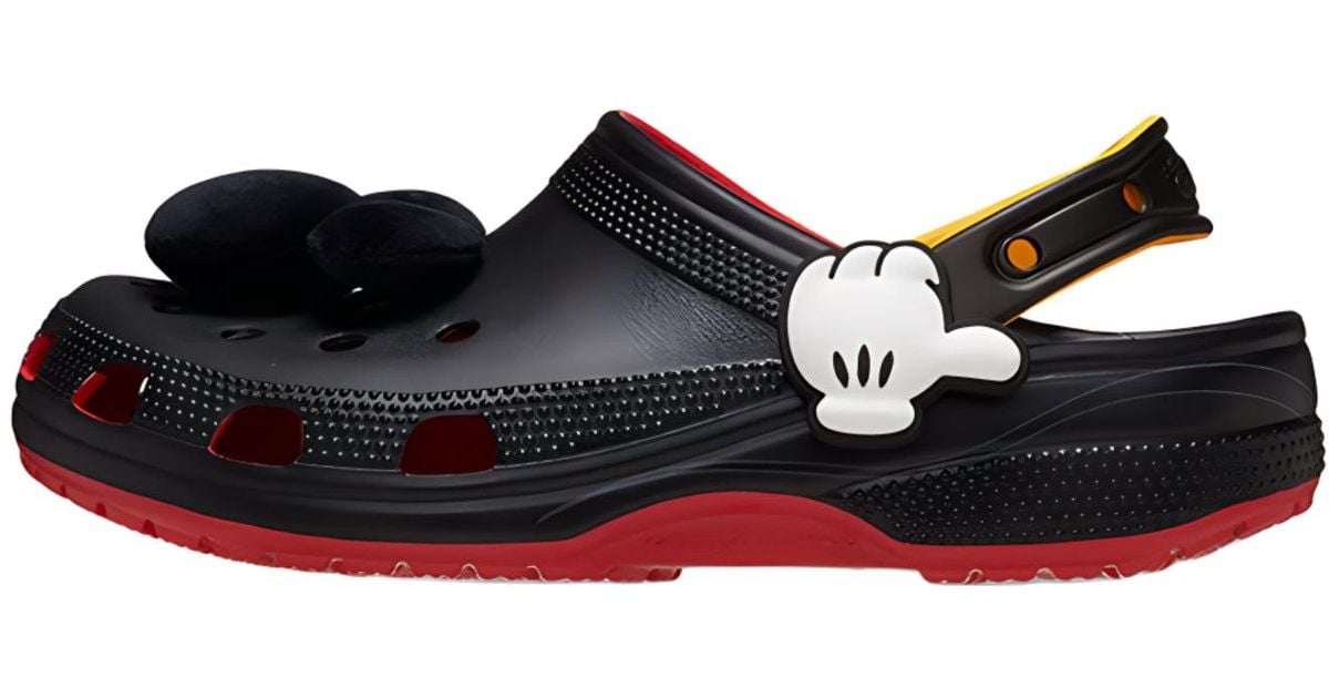 Crocs™ X Mickey Mouse Classic Clogs in Black | Lyst