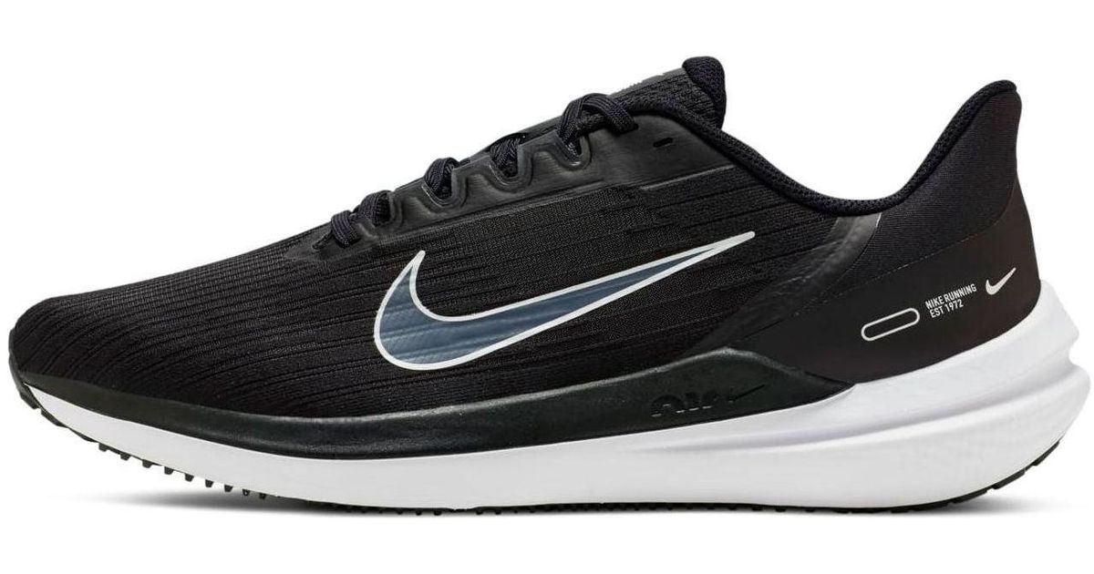 Nike Air Zoom Winflo 9 Dark Smoke' in Black for Men | Lyst