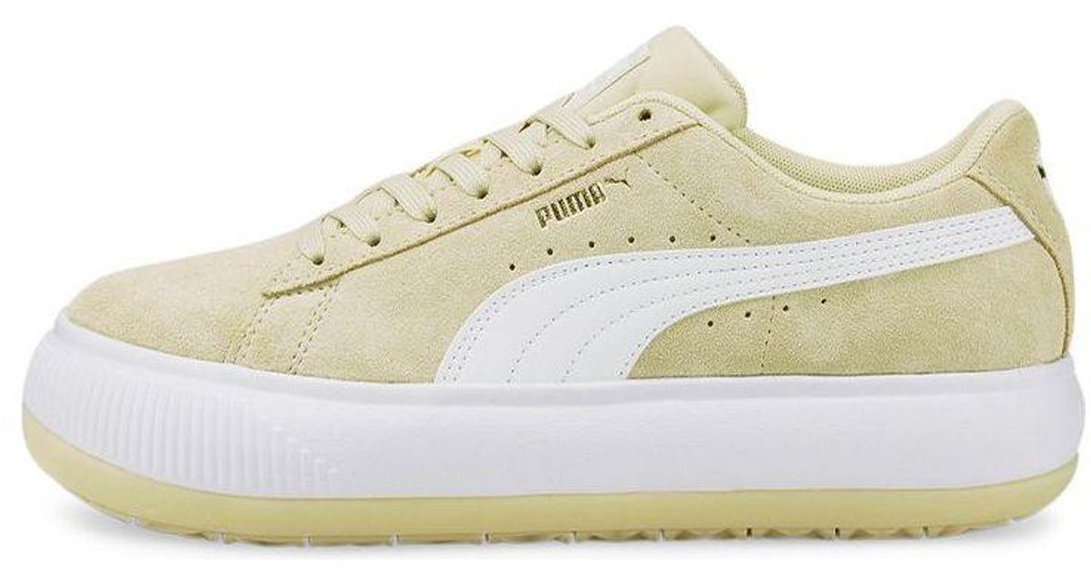 PUMA (Wmns) Suede Mayu Thick Sole Minimalistic Casual Skateboarding ...