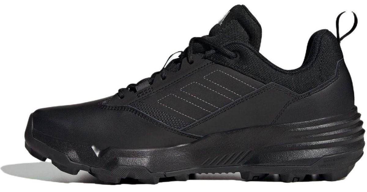 adidas Terrex Unity Leather Low 'Core' in Black for Men | Lyst