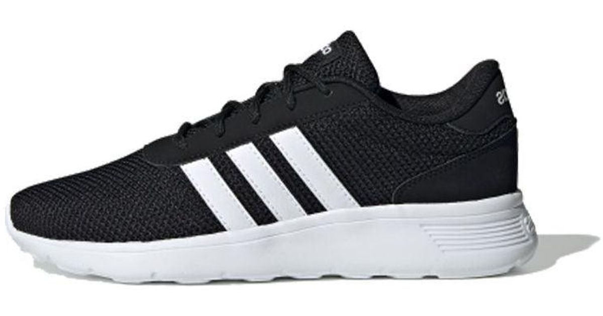 adidas Neo Lite Racer Black White | Lyst