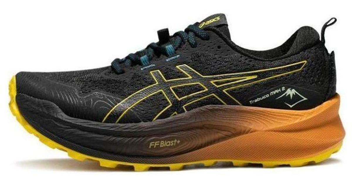 Asics Trabuco Max 2 in Black for Men | Lyst