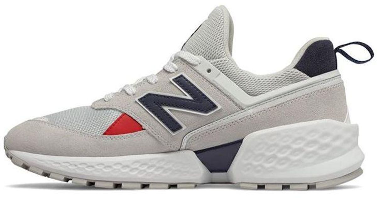 New Balance 74 Sport 'grey Nimbus Cloud' in Gray for Men | Lyst