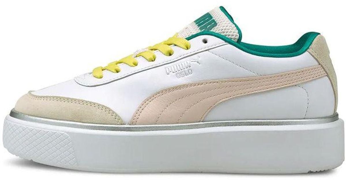 PUMA Oslo Maja Oq Trainers in White | Lyst