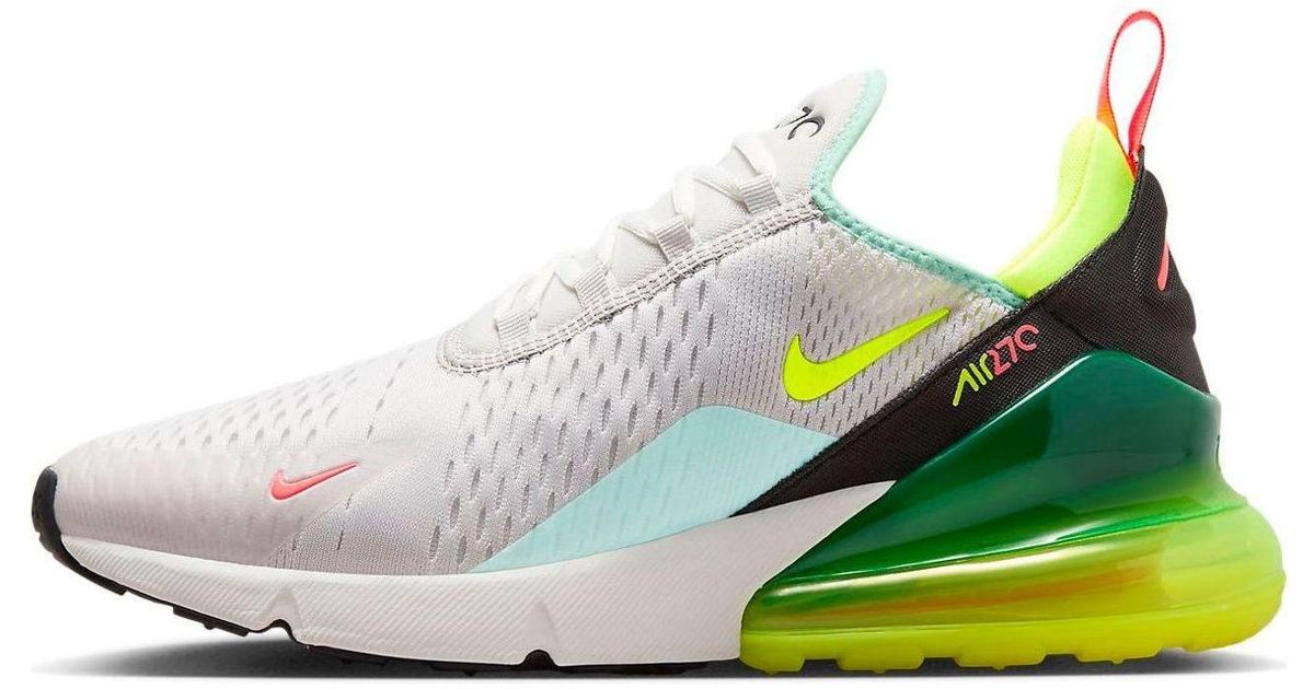 Nike Air Max 270 'Vast Hot Lava' in White for Men | Lyst