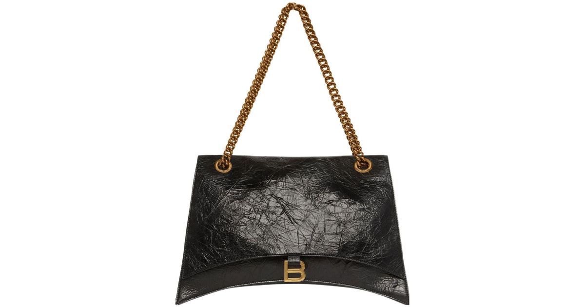 Balenciaga (Wmns) Crush Large Chain Bag in Black | Lyst