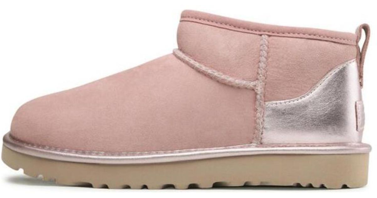 UGG (Wmns) Cassic Ultra Mini Shine in Pink | Lyst