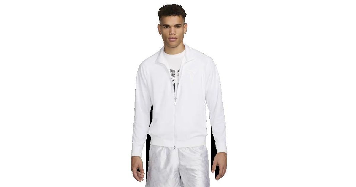 Nike Dri-Fit Basketball Jacket 'Kobe Halo' in White for Men | Lyst