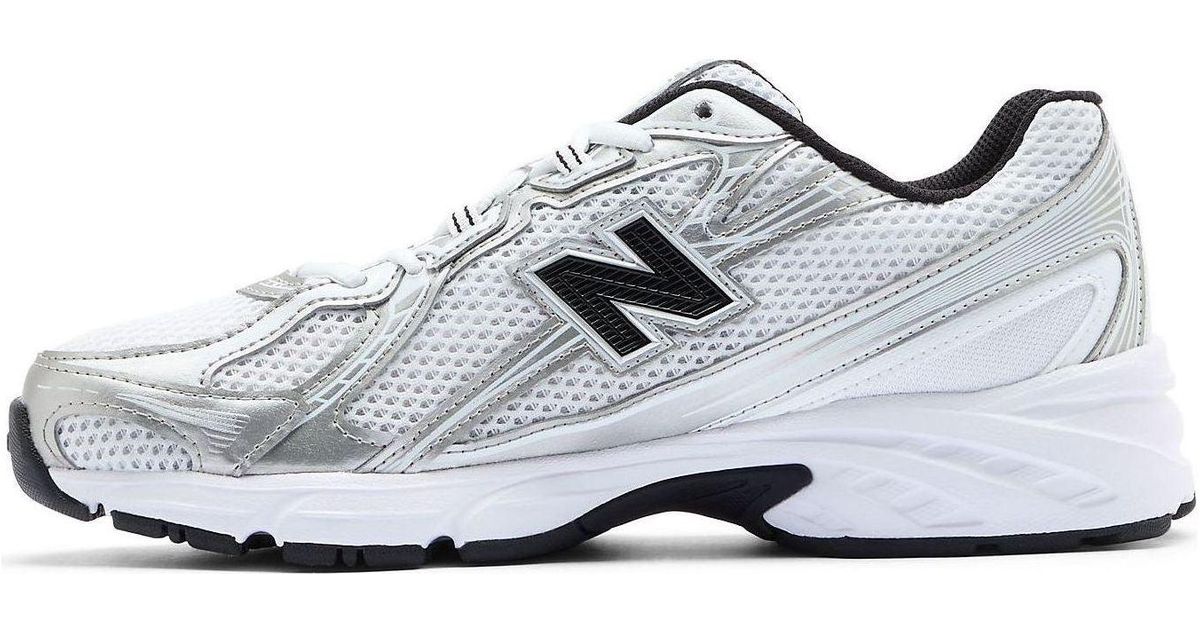 New Balance 740 Metallic' in White for Men | Lyst
