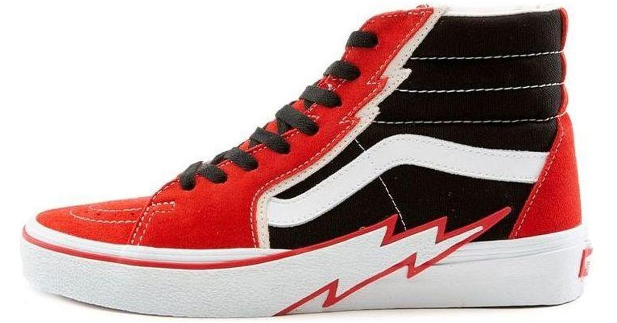 Vans Sk8-Hi Bolt 'Racing' in Red for Men | Lyst