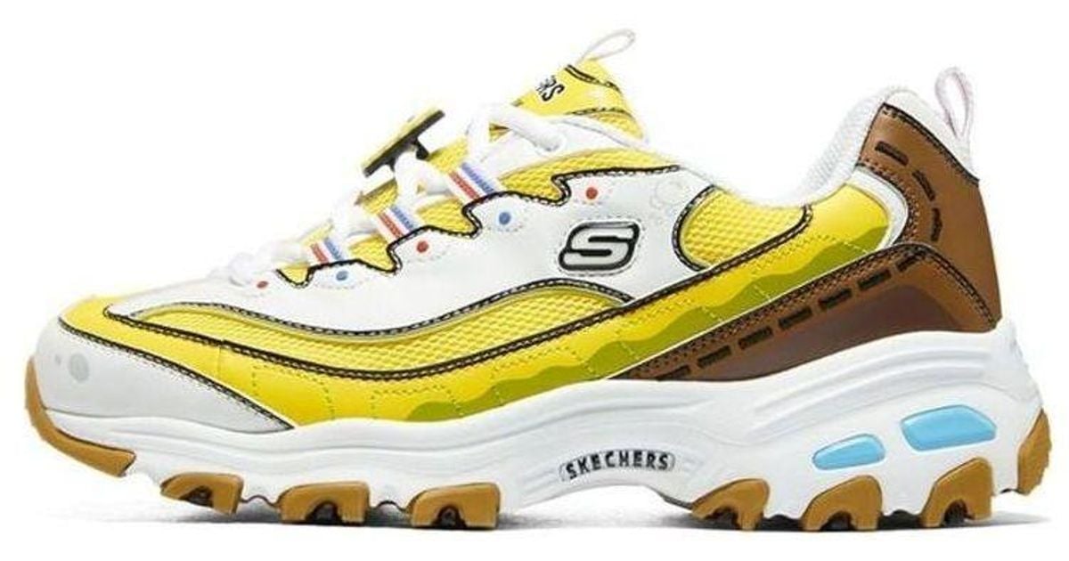 Skechers (Wmns) Spongebob X D'Lites in Yellow | Lyst UK