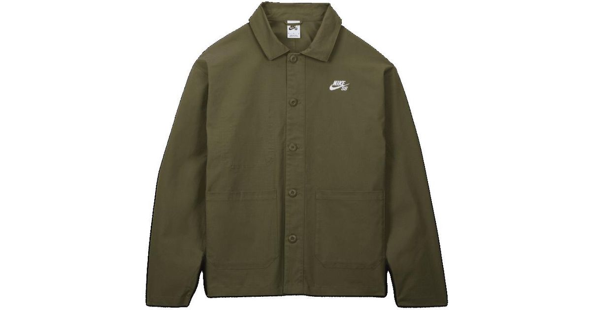 Nike Sb Skate Chore Jacket 'Federation Agnostic' in Green for Men | Lyst