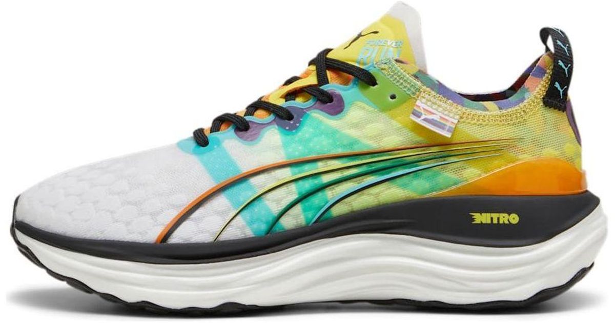 PUMA (Wmns) Foreverrun Nitro 'Love Marathon' in Blue | Lyst UK