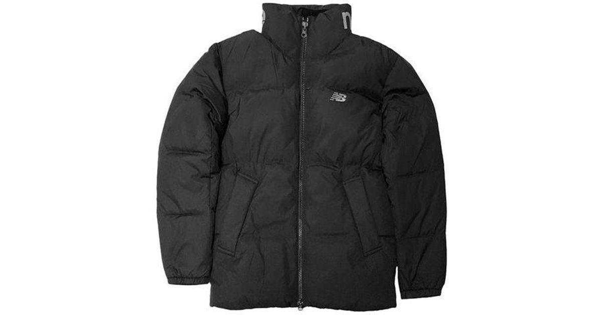 New Balance Street Style Down Jacket in Black for Men | Lyst UK
