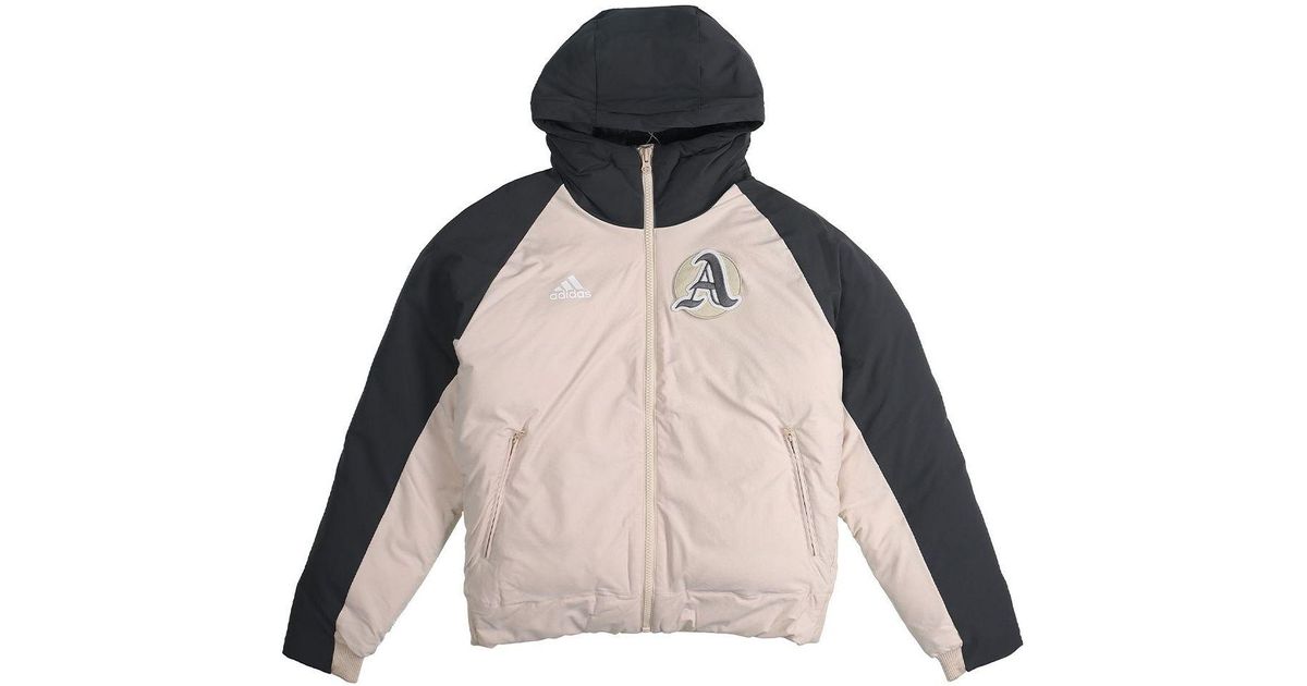 adidas Vrct Jkt Down Jacket For in Pink for Men | Lyst