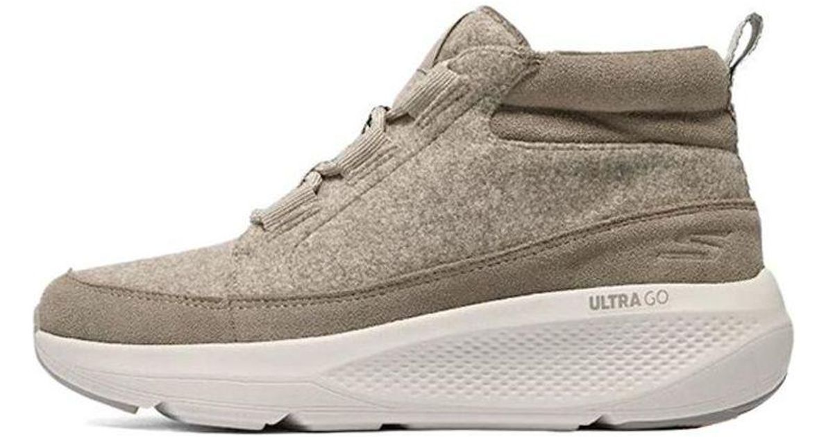 Skechers (Wmns) Ultra Go Shoes in Natural | Lyst