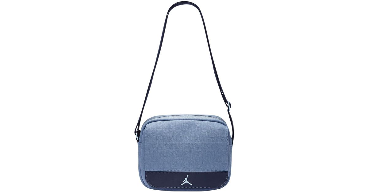 Nike Monogram Crossbody Bag in Blue | Lyst