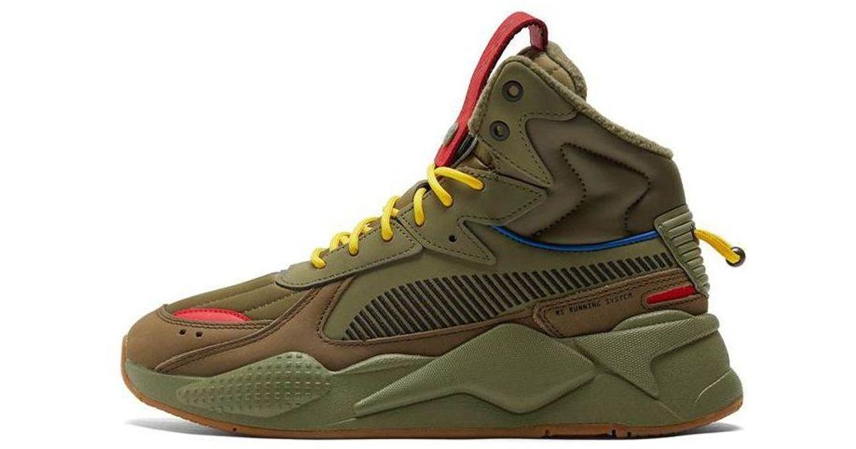 PUMA Rs-x Mid C Militia Wtr in Green for Men | Lyst