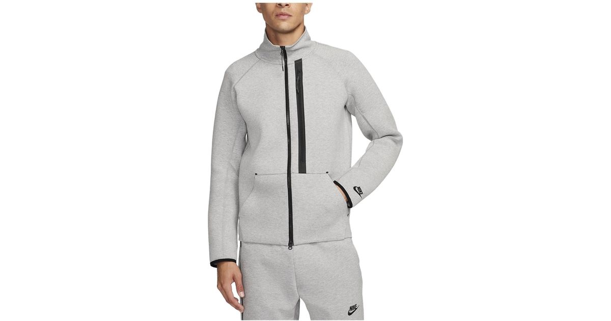 Nike Sportswear Tech Fleece Og Jacket in Grey for Men | Lyst UK