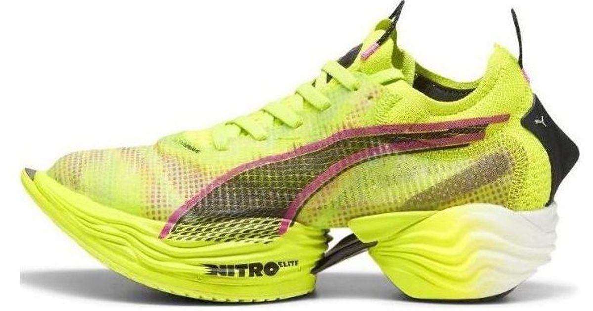 PUMA (Wmns) Fast-R Nitro Elite 2 Shoes in Yellow | Lyst