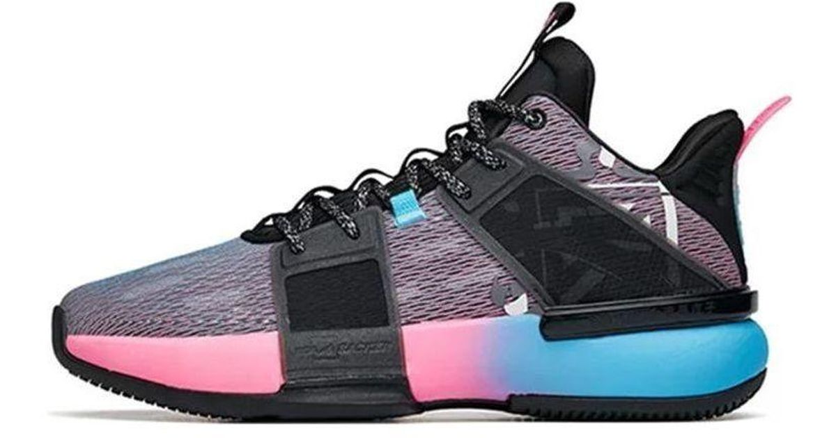 Anta Shock 3 High in Blue for Men | Lyst