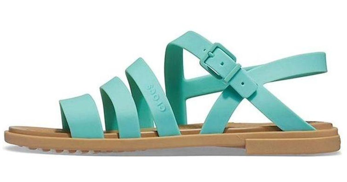 Crocs™ (Wmns) Tulum Sandals in Blue | Lyst
