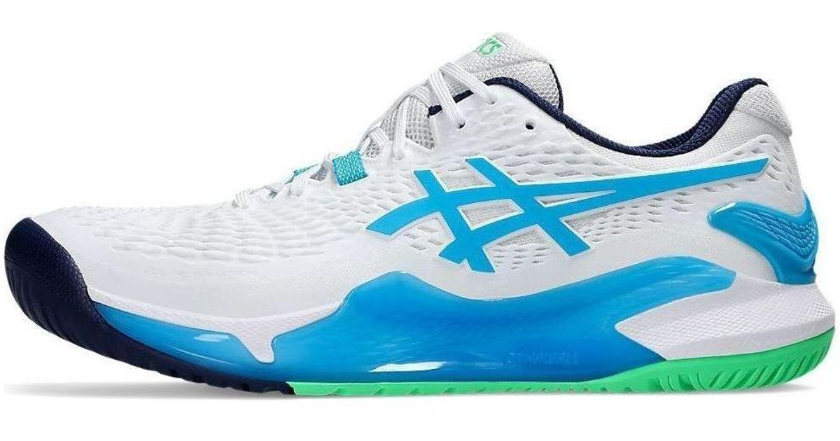 Asics Gel-Resolution 9 Digital Aqua' in Blue for Men | Lyst