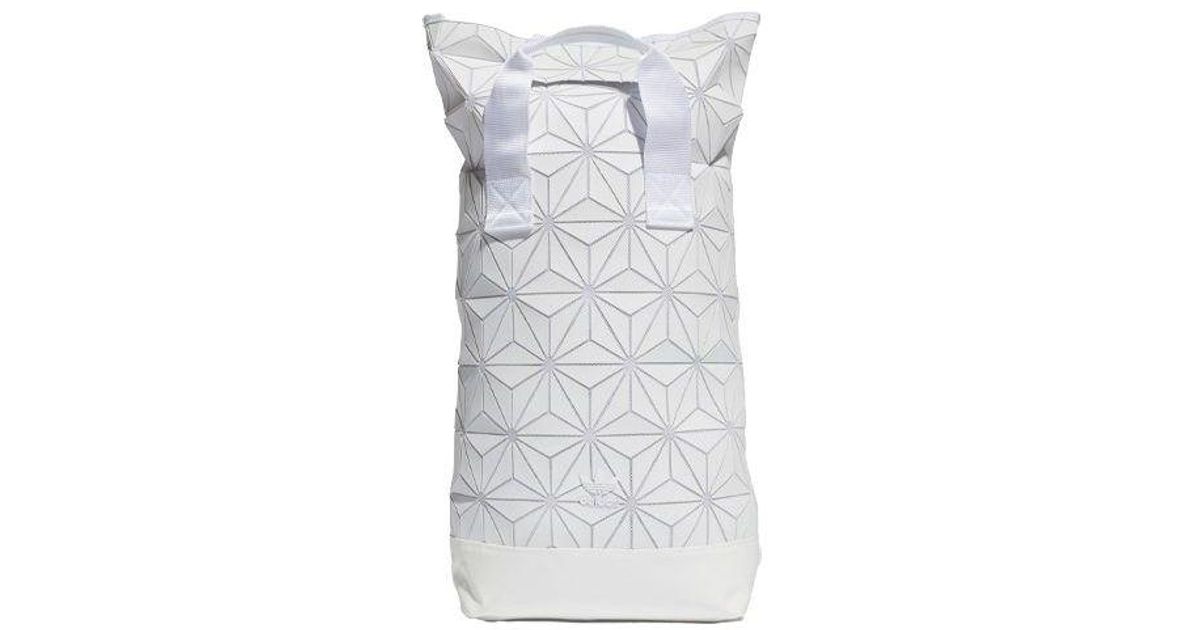 adidas Originals 3D Roll Top Backpack in Gray for Men | Lyst