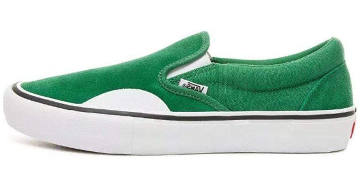 Vans Slip-on Pro 'amazon' in Green for Men | Lyst