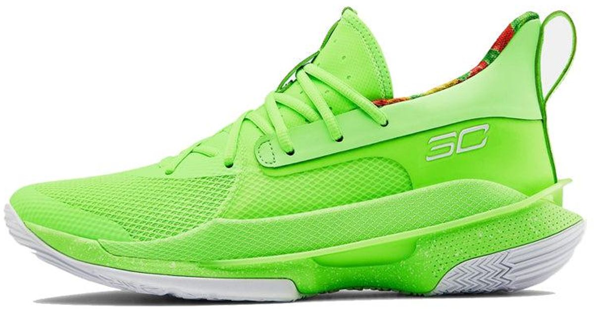 Under Armour X Sour Patch Kids Curry 7 'Lime' in Green for Men | Lyst
