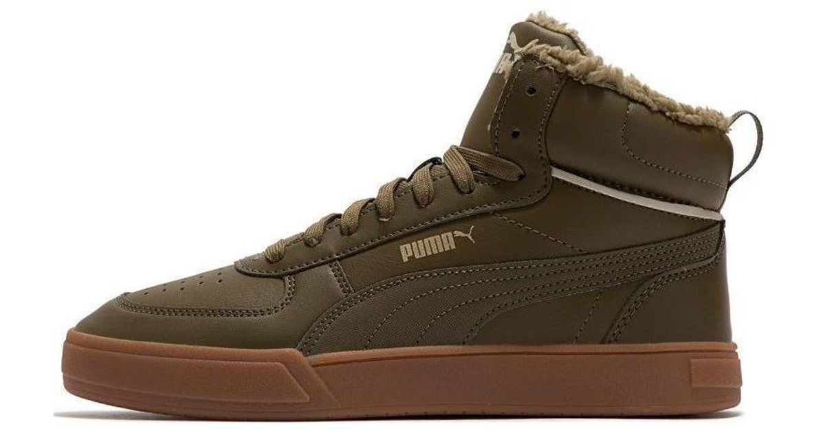 PUMA Caven Mid Wtr in Brown for Men | Lyst