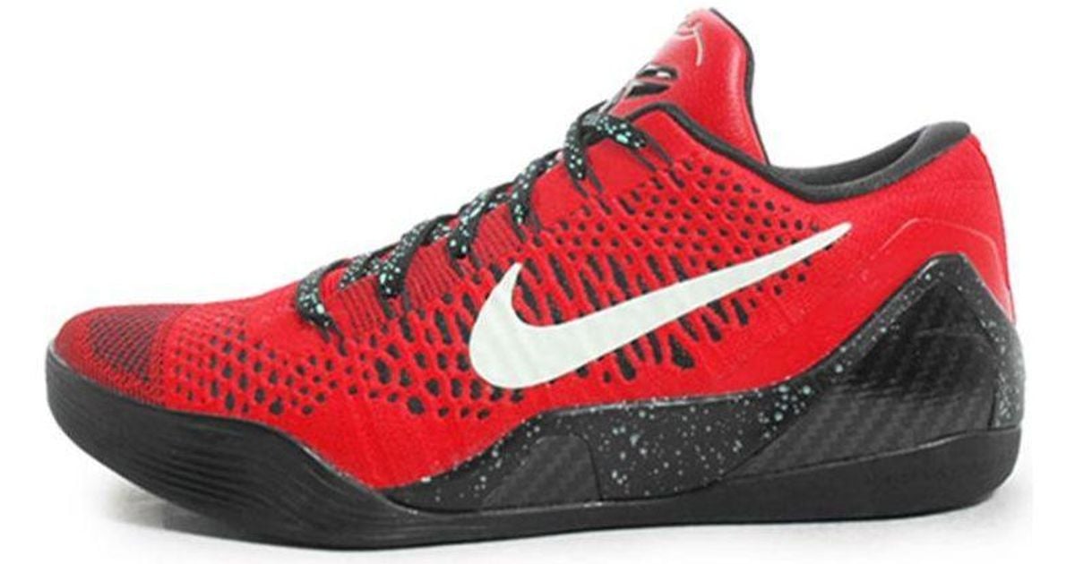 Nike Kobe 9 Elite Low Xdr 'university Red' | Lyst
