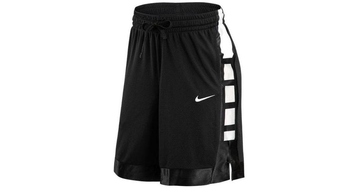 Nike Side Colorblock Loose Casual Shorts in Black for Men | Lyst