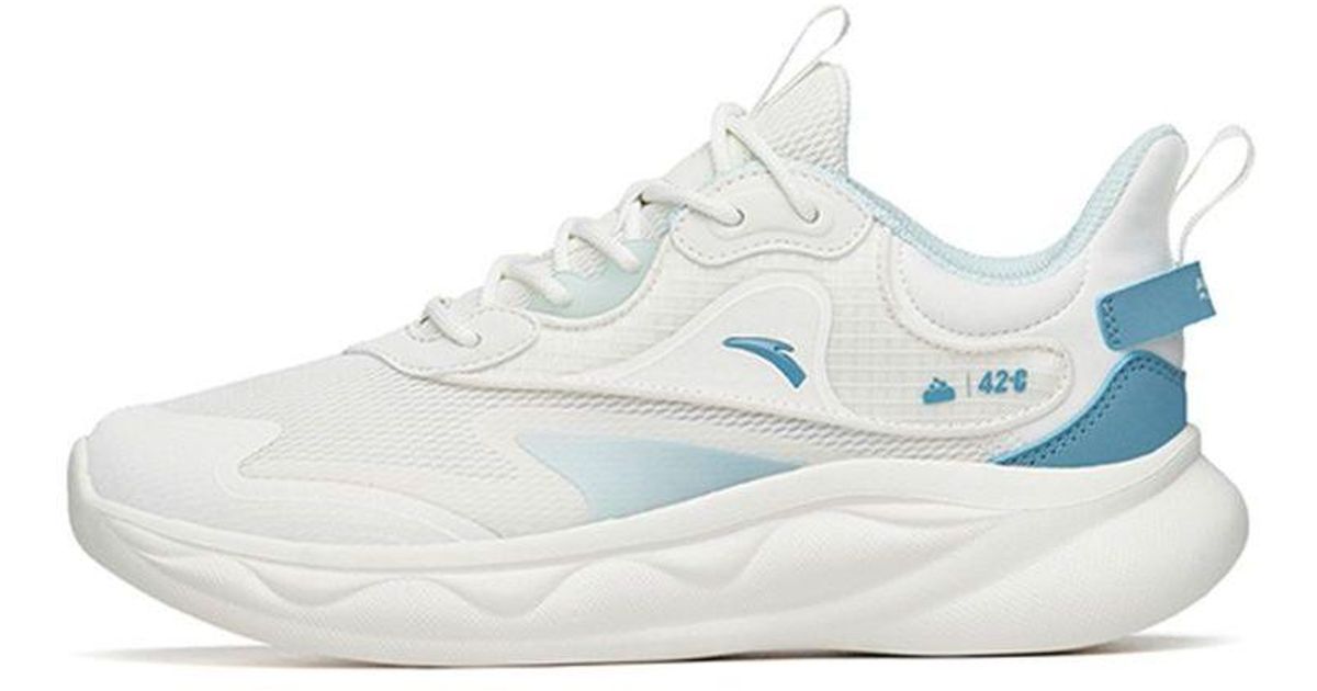 Anta 2 Running Shoes 'white Blue' | Lyst