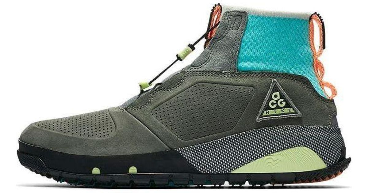 Nike Acg Ruckel Ridge Shoes in Green for Men | Lyst
