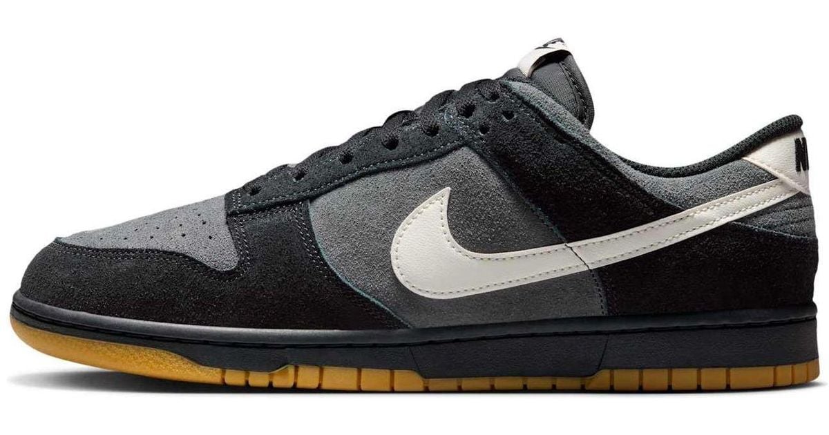 Nike Dunk Low Retro Se Sneakers Anthracite in Black for Men | Lyst